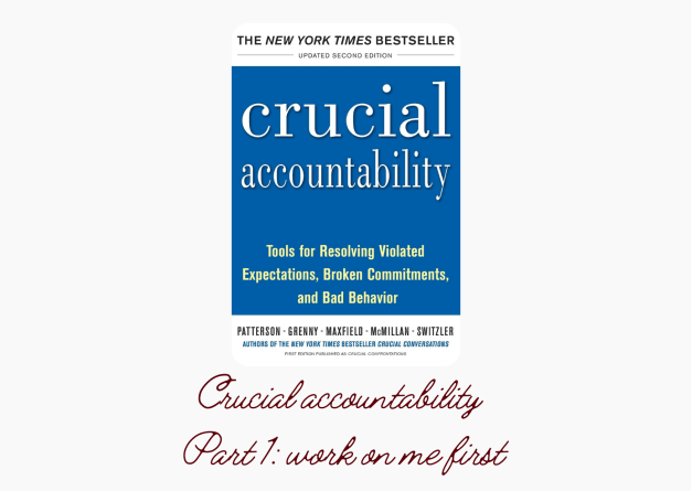 Crucial accountability – Part 1: work on me first | alin miu